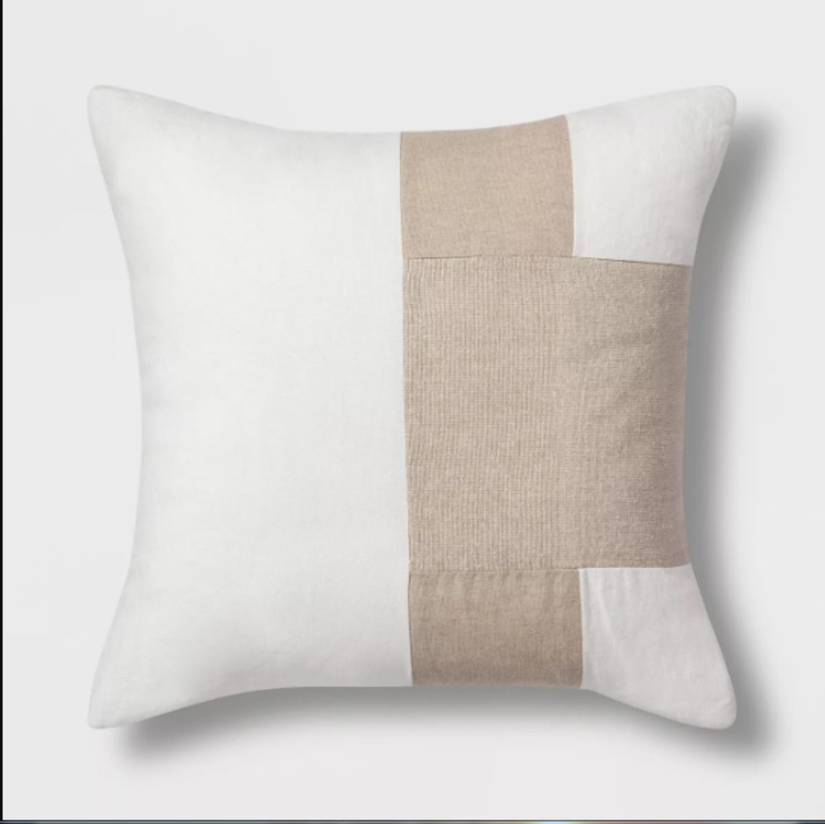 Colorblock Square Throw Pillow | Spacejoy
