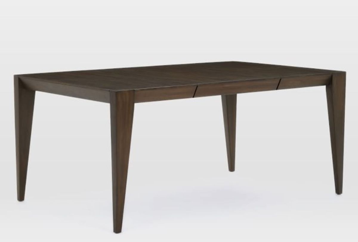 Anderson Solid Wood Expandable Dining Table Carob | Spacejoy