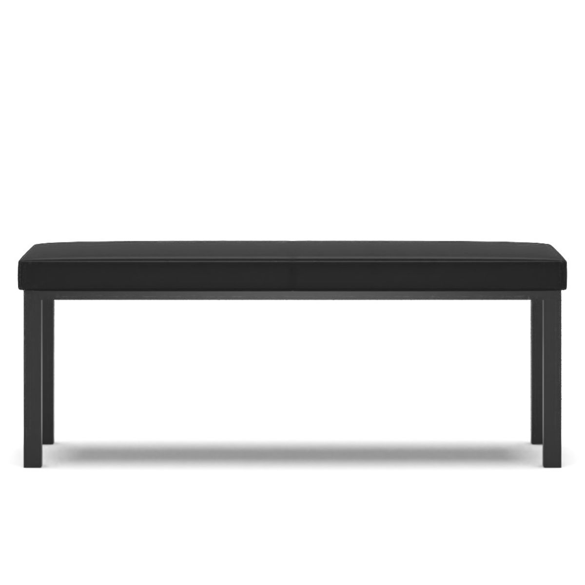 Parsons Leather Dining Bench | Spacejoy