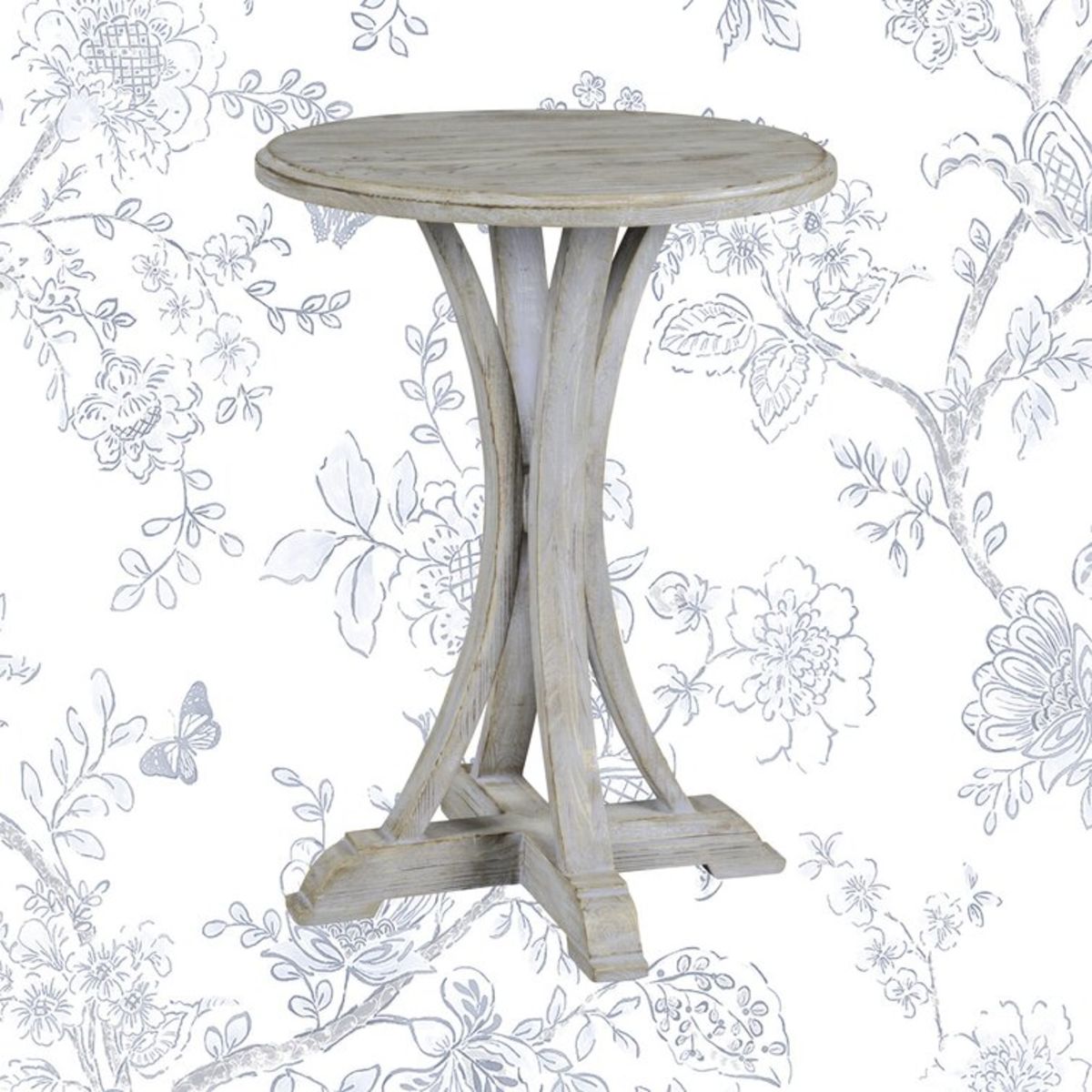 Prelude Tall Pedestal End Table | Spacejoy