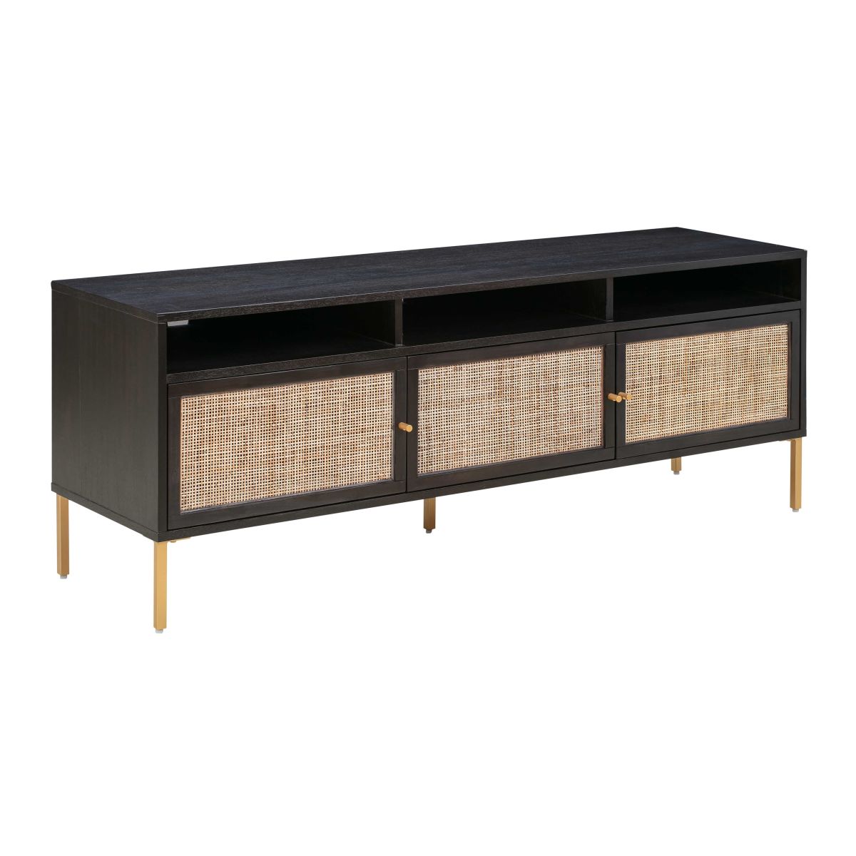 Cascade Noir Media Console | Spacejoy