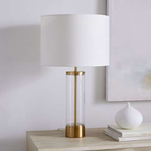 Acrylic Column Table Lamp