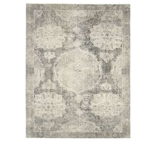 Barret Hand Loomed Wool Rug - Gray-9'x12'