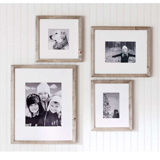 Personalized Wood Gallery Single Opening Frames