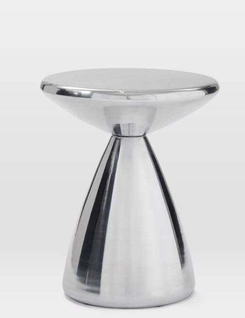 Cosmo Side Table Silver