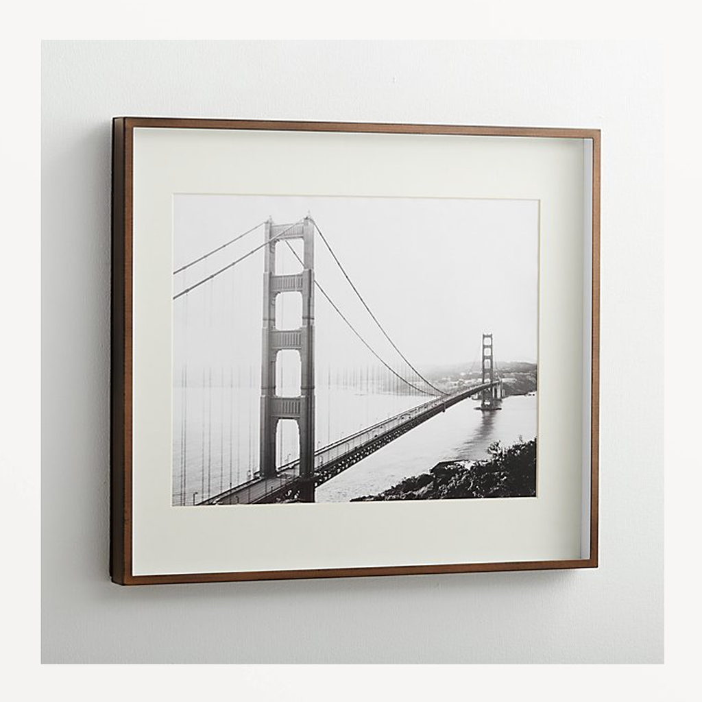 Brushed Antique Bronze Frame
