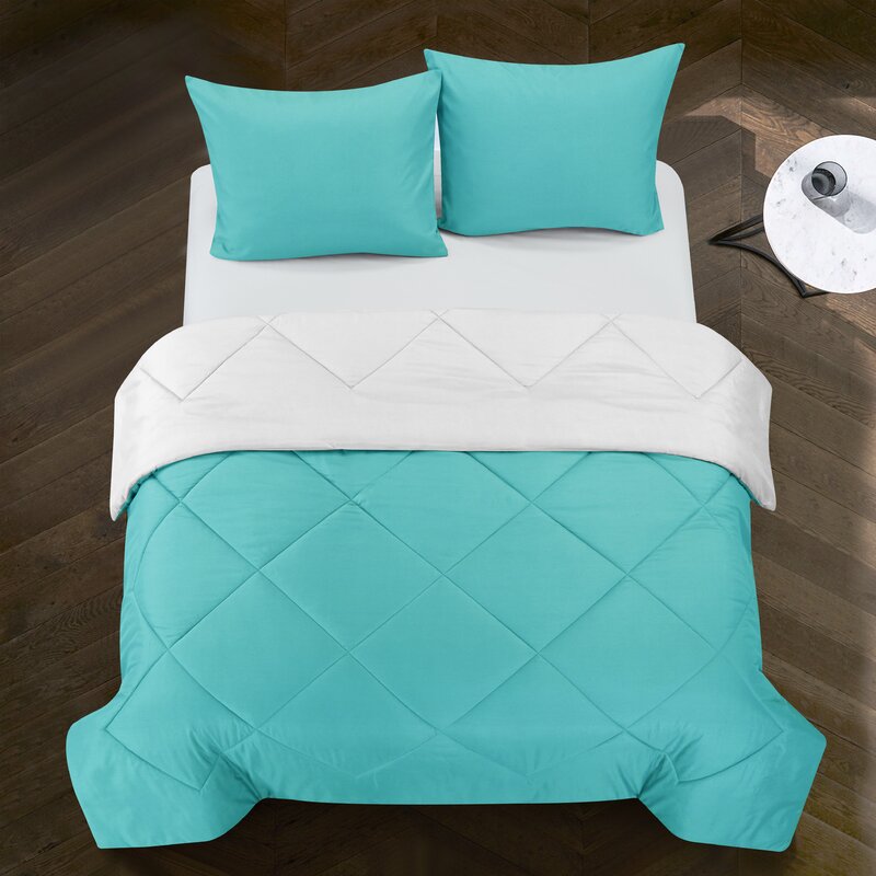 Rasen Microfiber Reversible Comforter Set