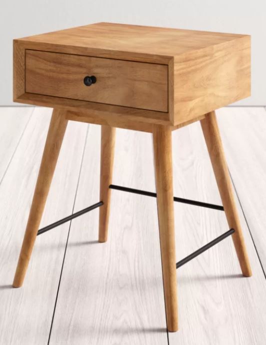 Mayer End Table with Storage