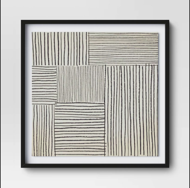 Abstract Lines Framed Print 1