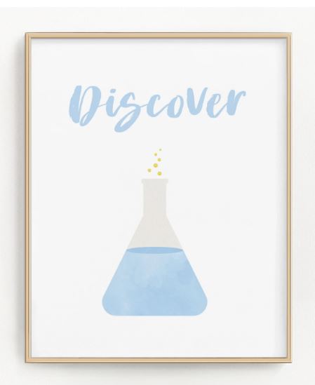 Rainbow Science Art Prints