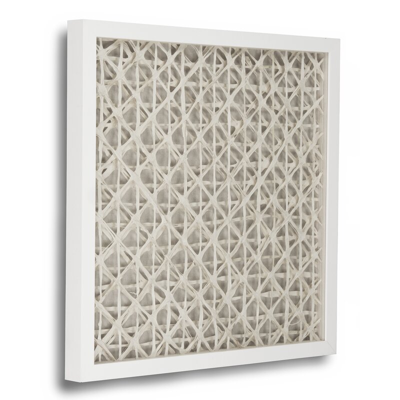 Abstract Paper Framed Wall Art