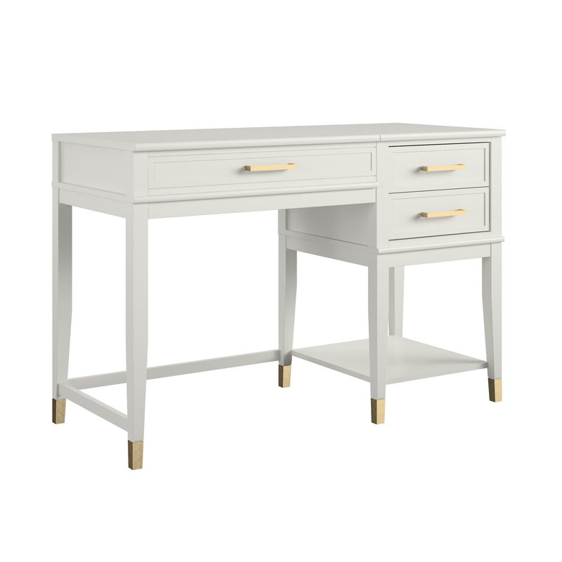 White Westerleigh Height Adjustable Standing Desk