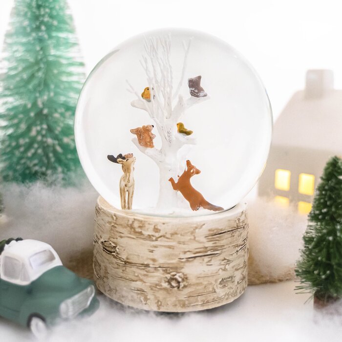 Woodland Animals Snow Globe