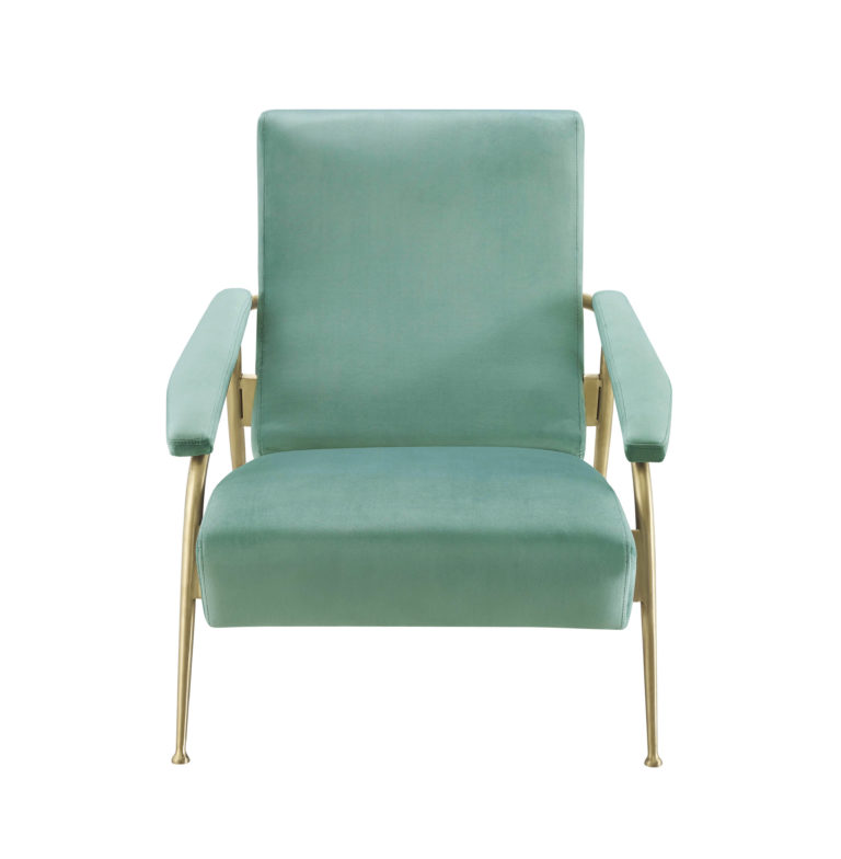 ABBEY MINT GREEN VELVET CHAIR