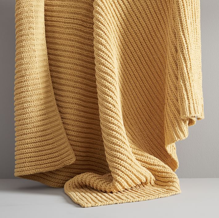 Chenille Rib Throw