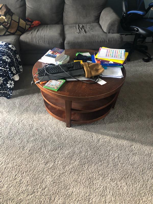 Customer Round coffee table