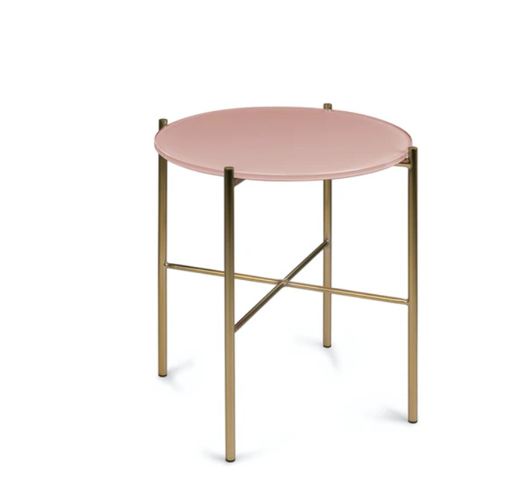 Silicus Pink Side Table