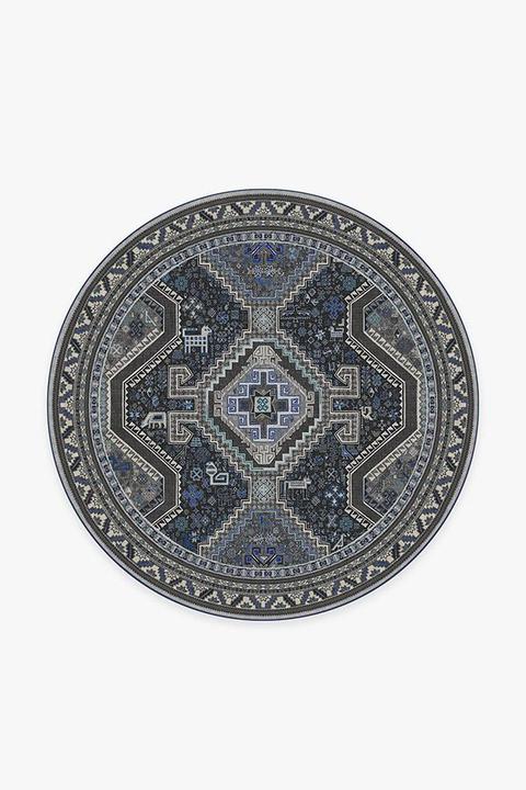 Zareen Steel Blue Rug-6'