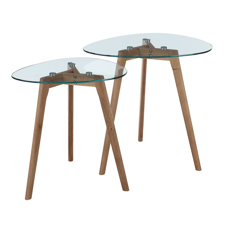 Customer nesting end table