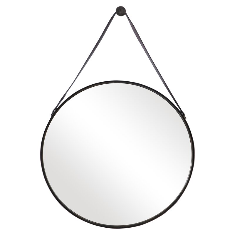Crandall Round Accent Mirror