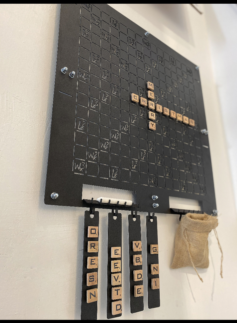 Customer Scrabble board
