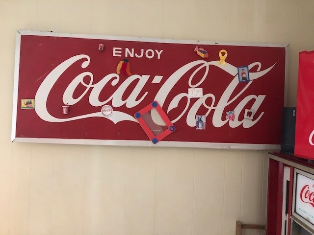 Customer Coca Cola Sign