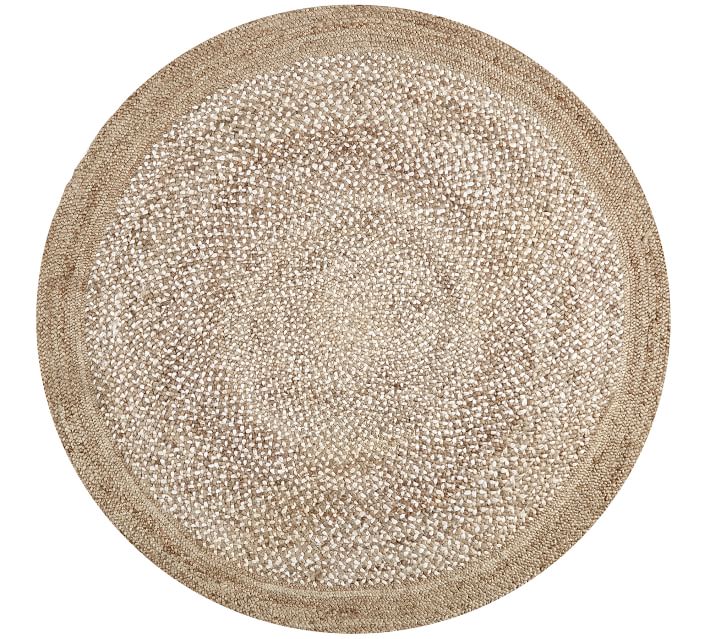 Border Round Braided Jute Rug-8'x8'