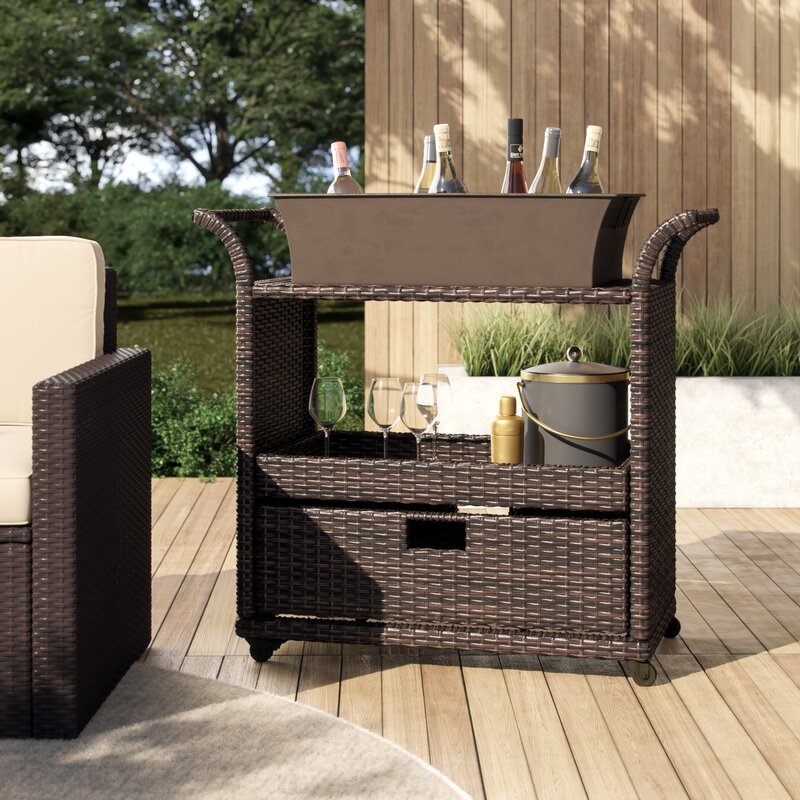 Lacey Bar Serving Cart