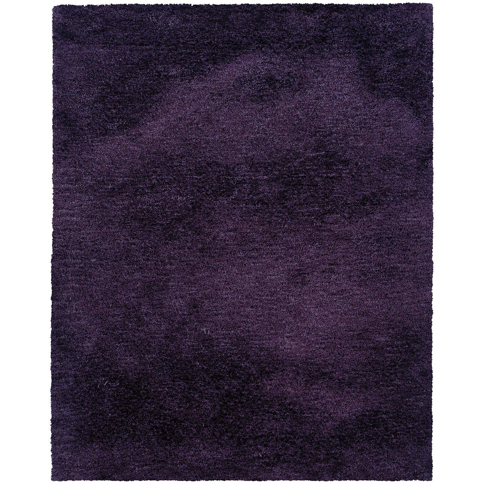 Albritton Handmade Tufted Dark Purple Rug