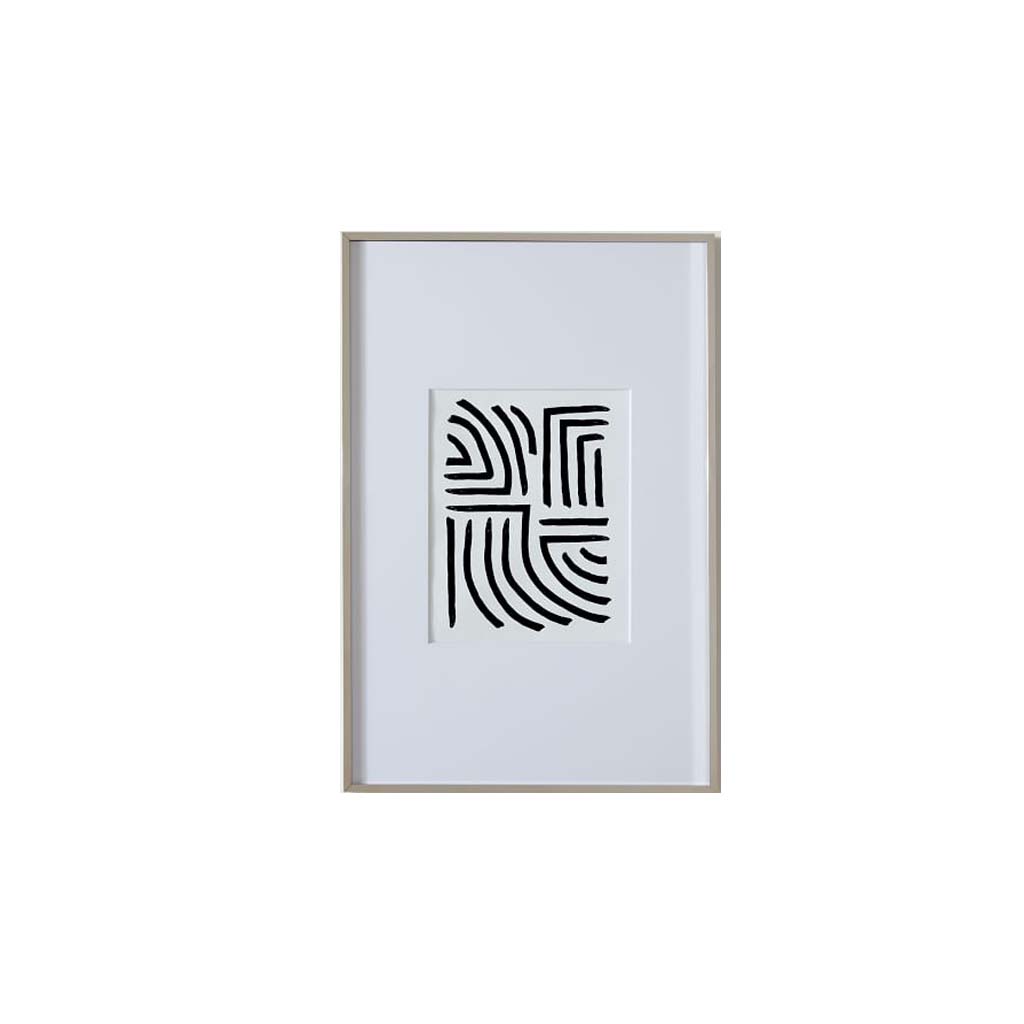 Multi Mat Gallery Frames Nickel