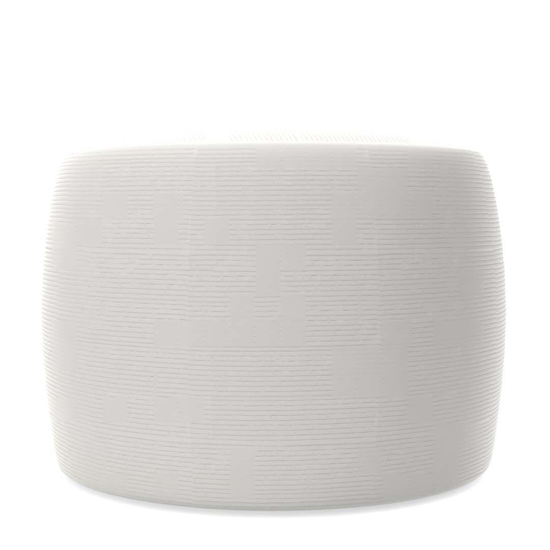 ANYWHERE IVORY POUF