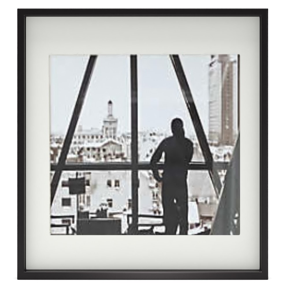 Brushed Gunmetal Picture Frame Gallery(Set of 9) With Frame