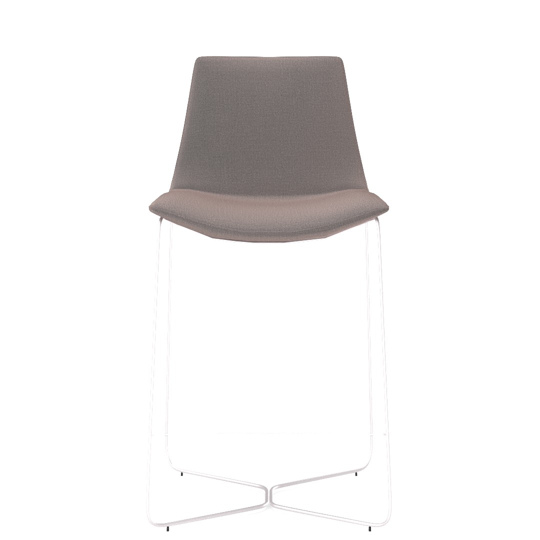 Slope Upholstered Counter Stool