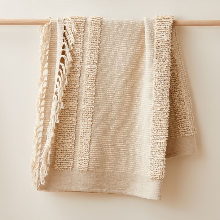 Tufted Lines Throw