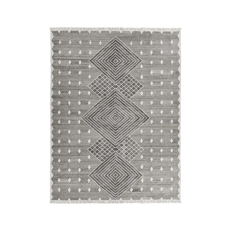 Ceri Grey Indoor Outdoor Rug-8'x10'
