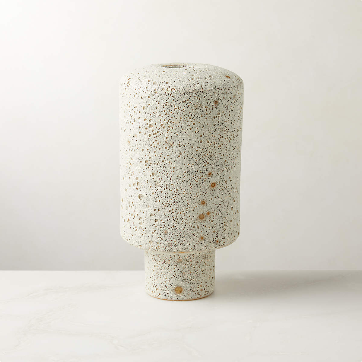 Ceres White Vase