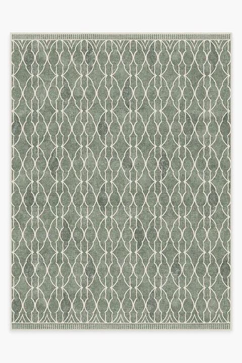 Grogu Trellis Sage Green Rug-9'x12'
