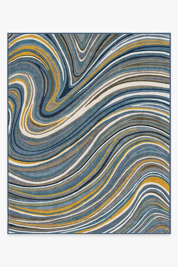 Agate Golden Azure Rug 8x10