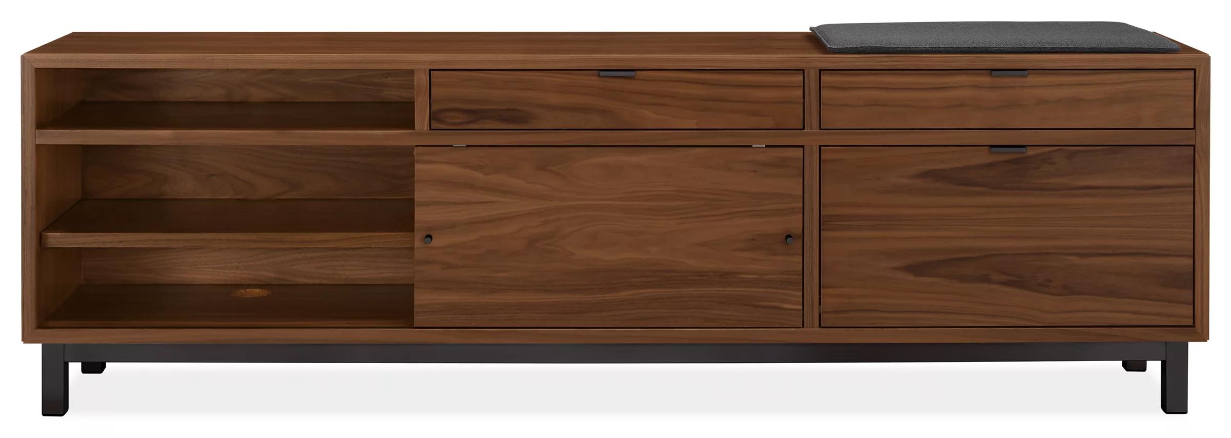 Copenhagen File Storage Benches with Cushion