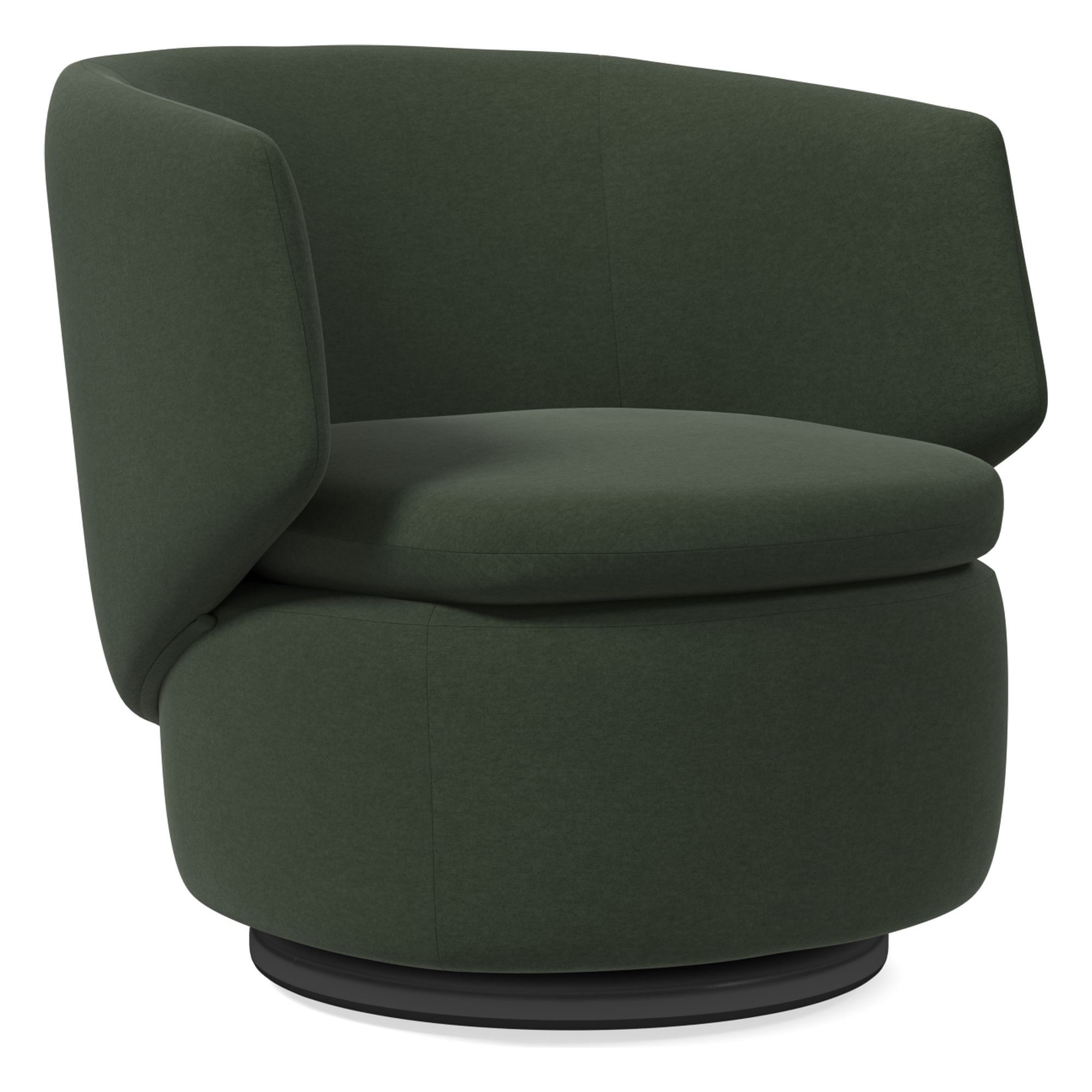 Crescent Swivel Chair