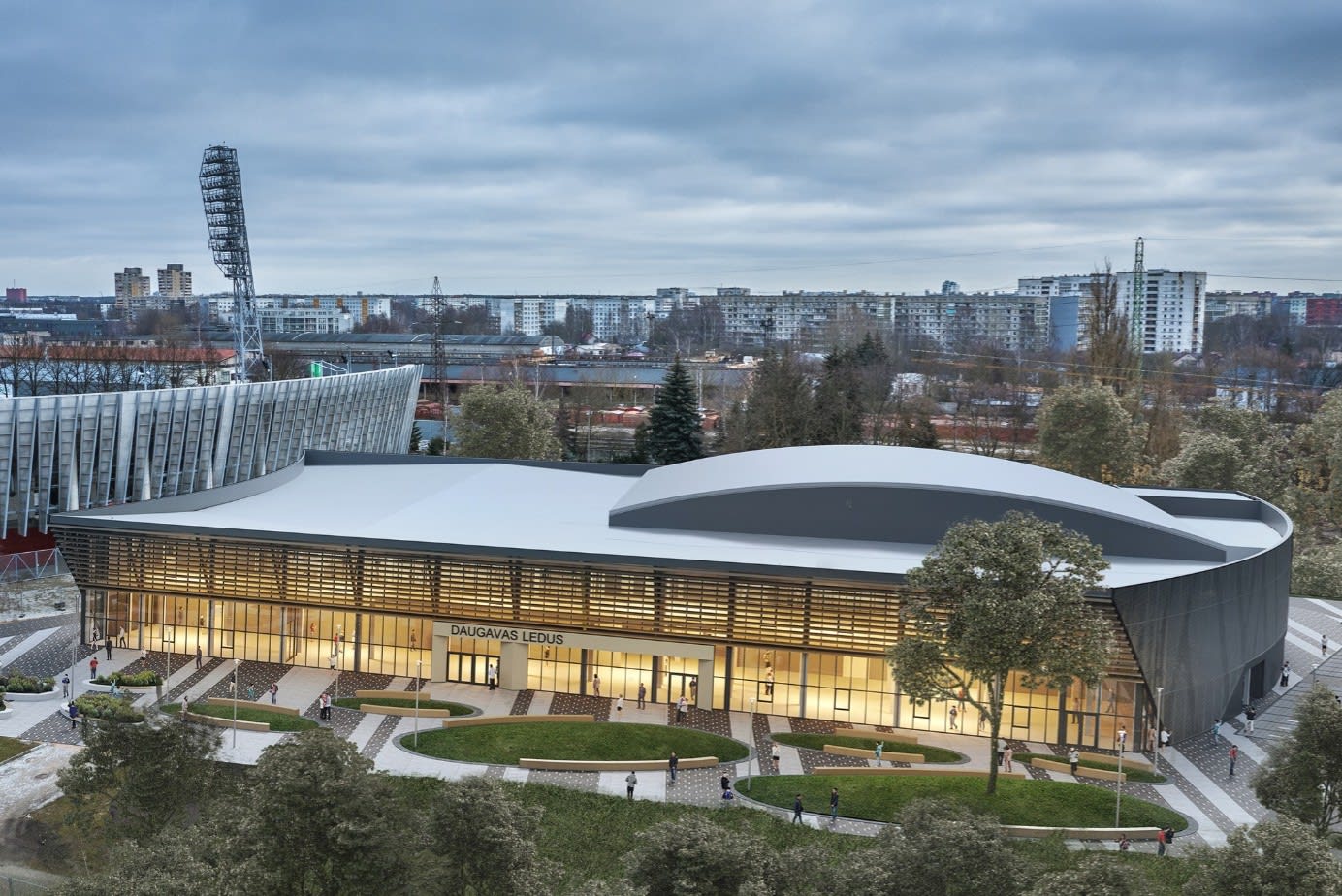 Ice hall "Daugava" - Bookla