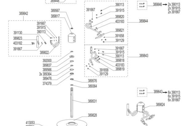 BLANDARM INNSIDE U/SKOVLER ATIKA COMPACT 100, SPN. 389818 Ledende ...