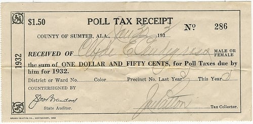 Alabama woman, at 94, reflects on poll taxes, literacy tests and new ...