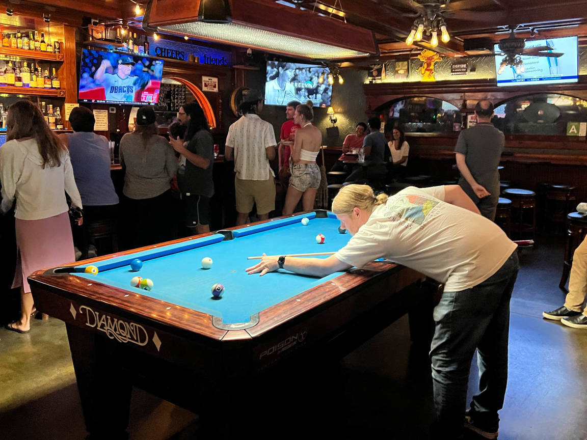 Casual local cocktail bar