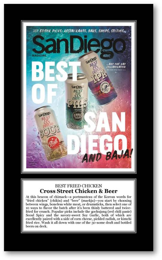 Cross Street Chicken and Beer - Convoy St., San Diego, CA