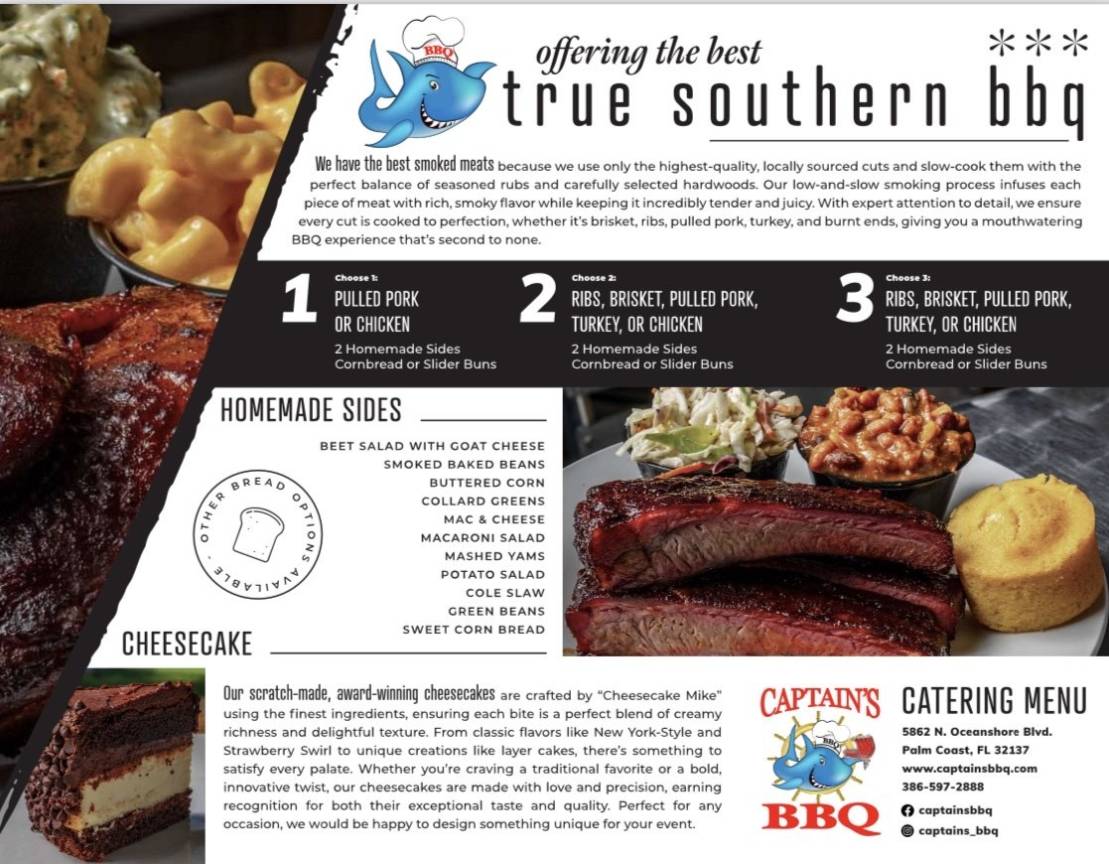 Captain's BBQ - Palm Coast, FL