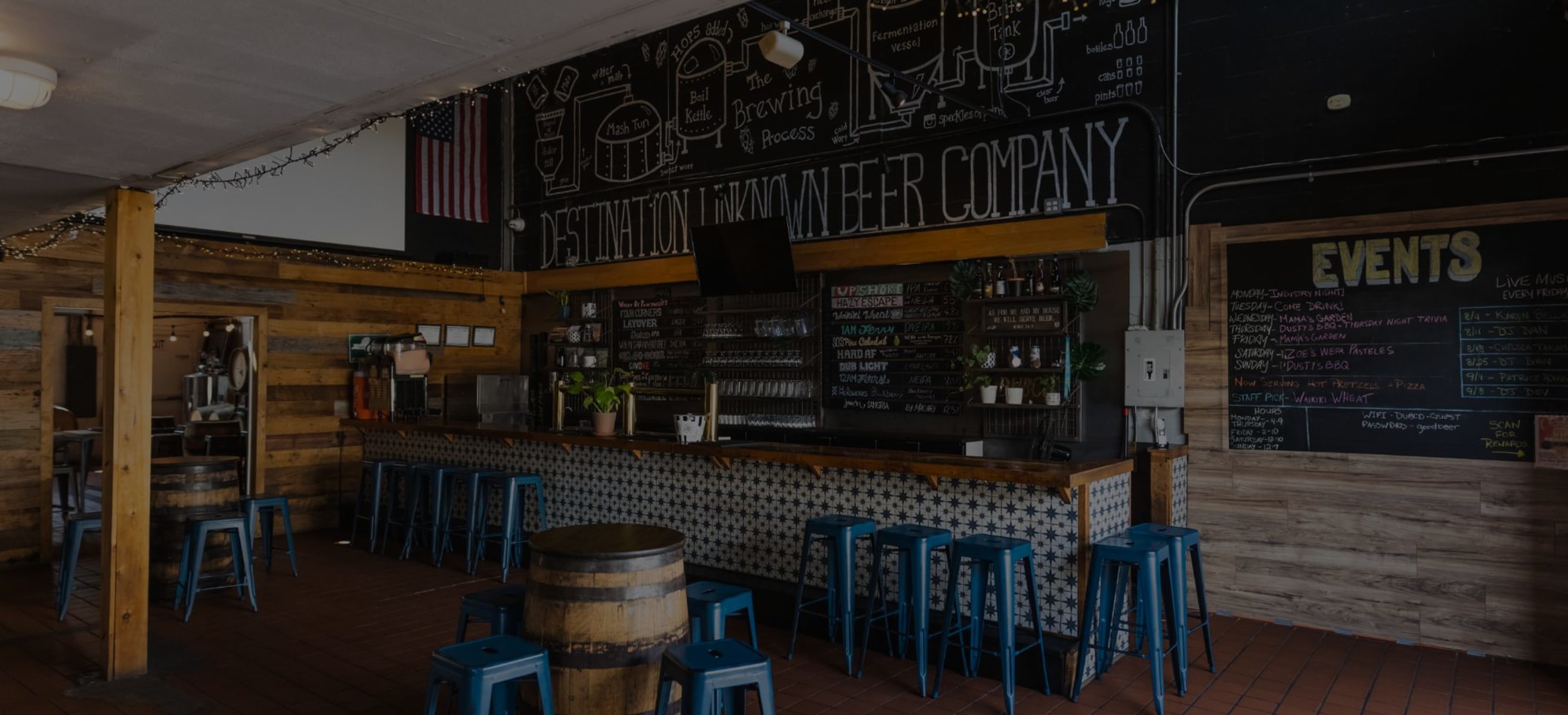 Destination Unknown Beer Company - Bay Shore, NY