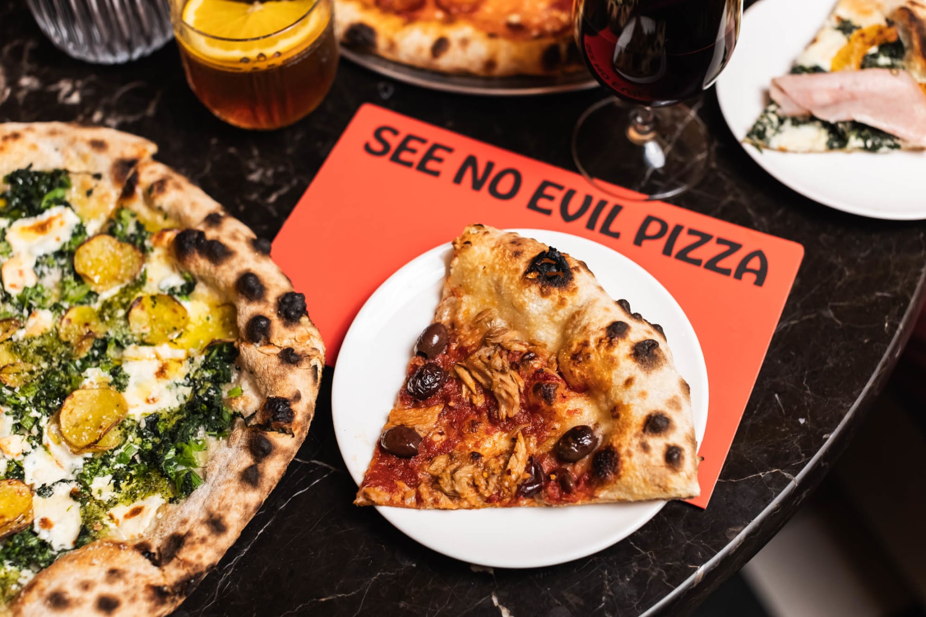 See No Evil Pizza - Times Square, New York City, NY