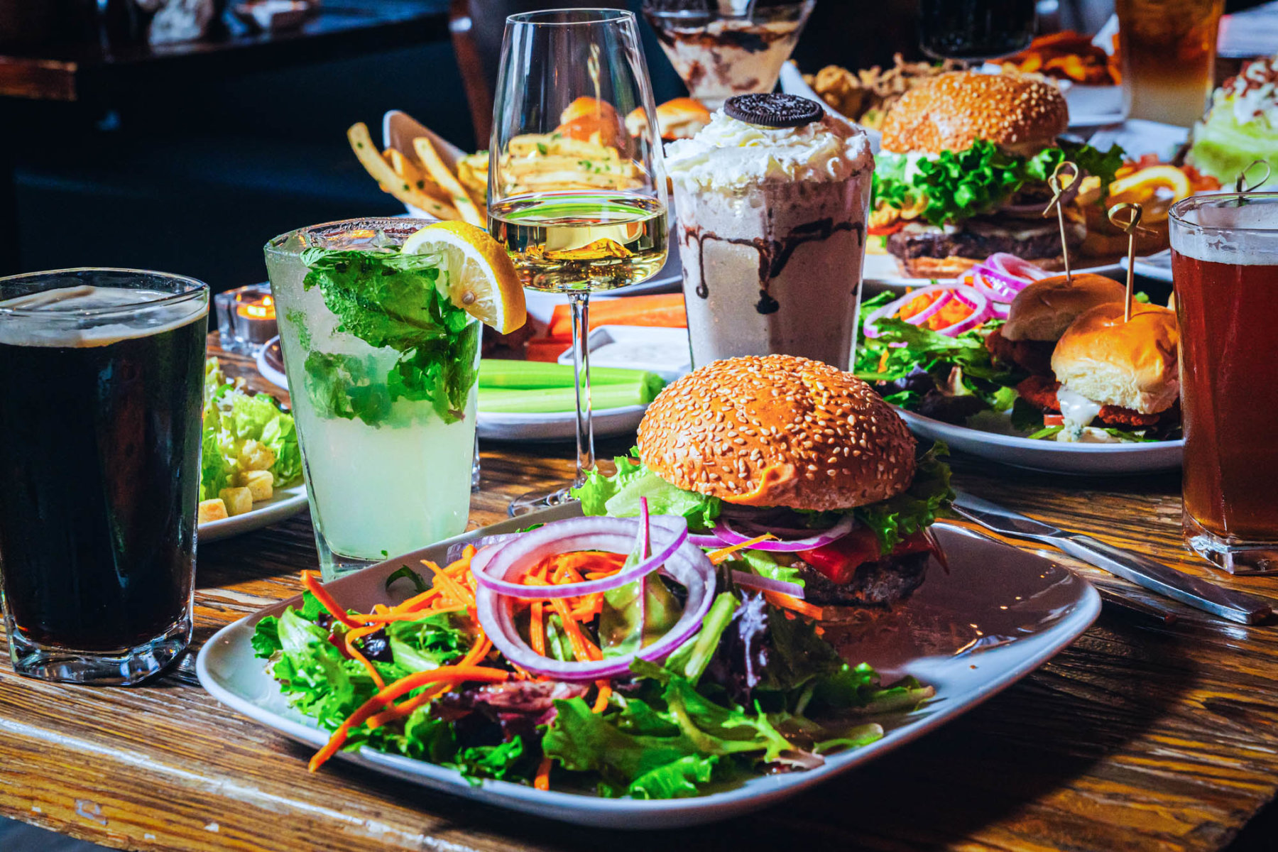 Must-Try Burgers in Belmont | Godfather's Burger Lounge