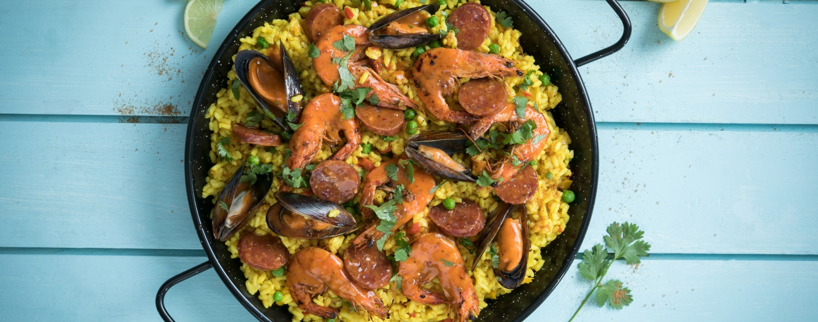 One Pan Paella Recipe | Spur Sauces
